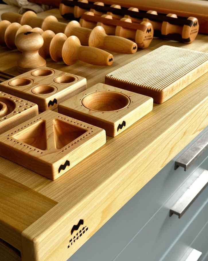 Tagliere board, large pasta rolling surface, Mateo Kitchen – NonnasWoodShop