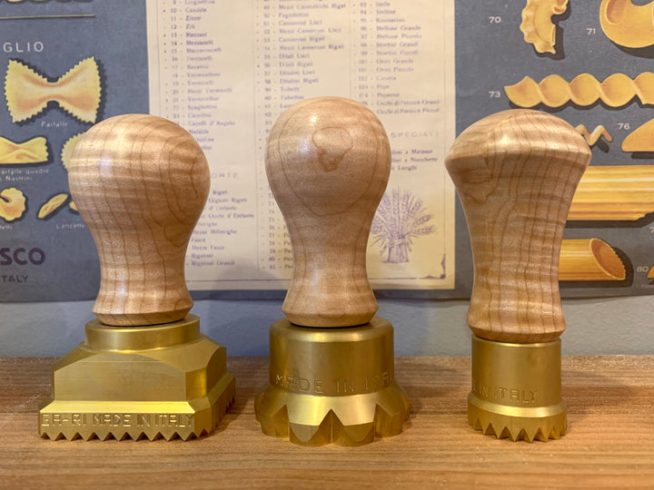Brass pasta cutters & stamps – NonnasWoodShop