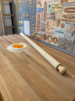 Nonna's mattarello, Italian pasta rolling pin – NonnasWoodShop