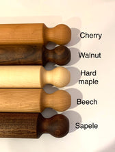 Classic, hand turned Italian Mattarello rolling pin – NonnasWoodShop