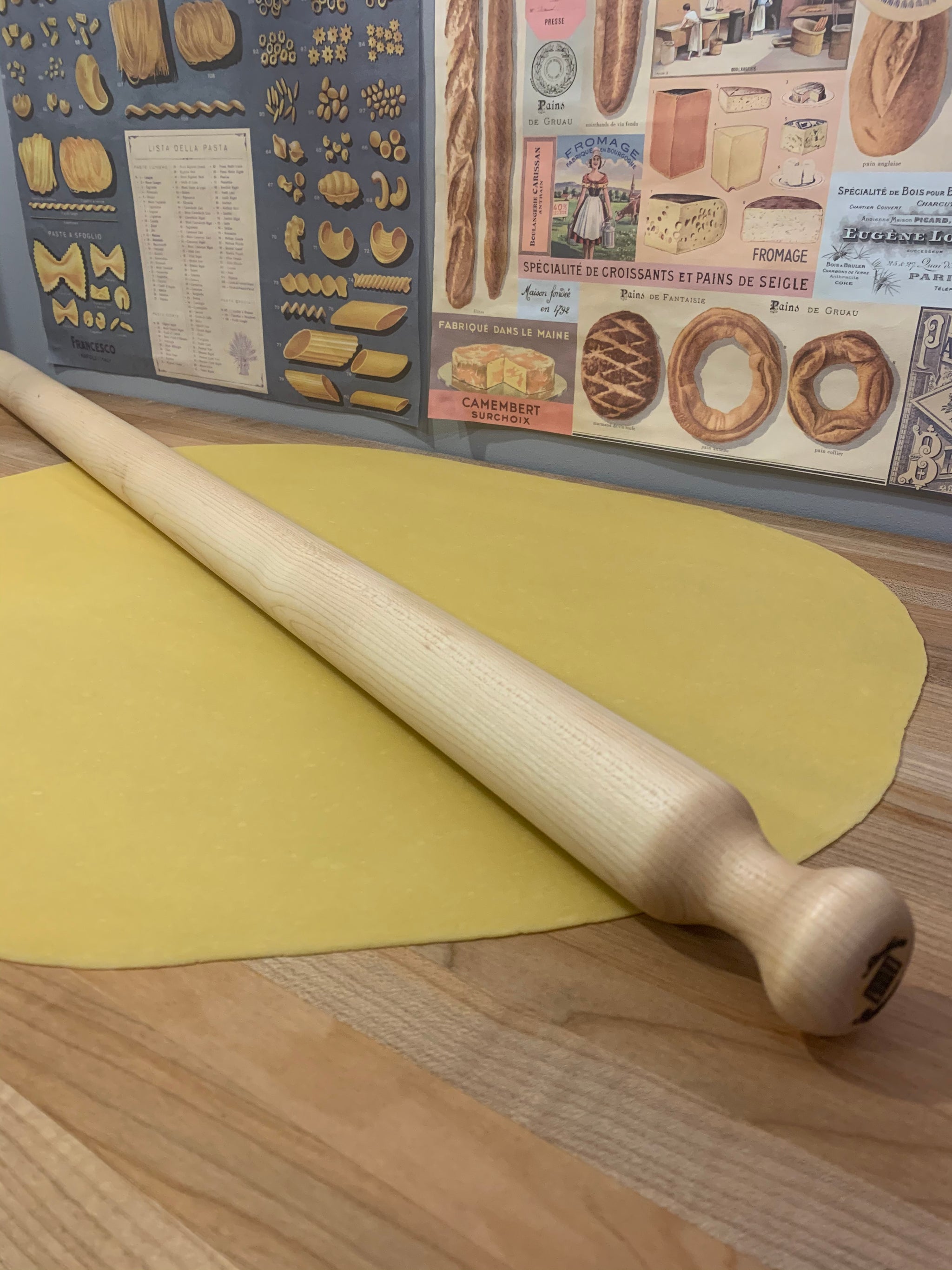 Sicilian Slugger, Italian mattarello – NonnasWoodShop