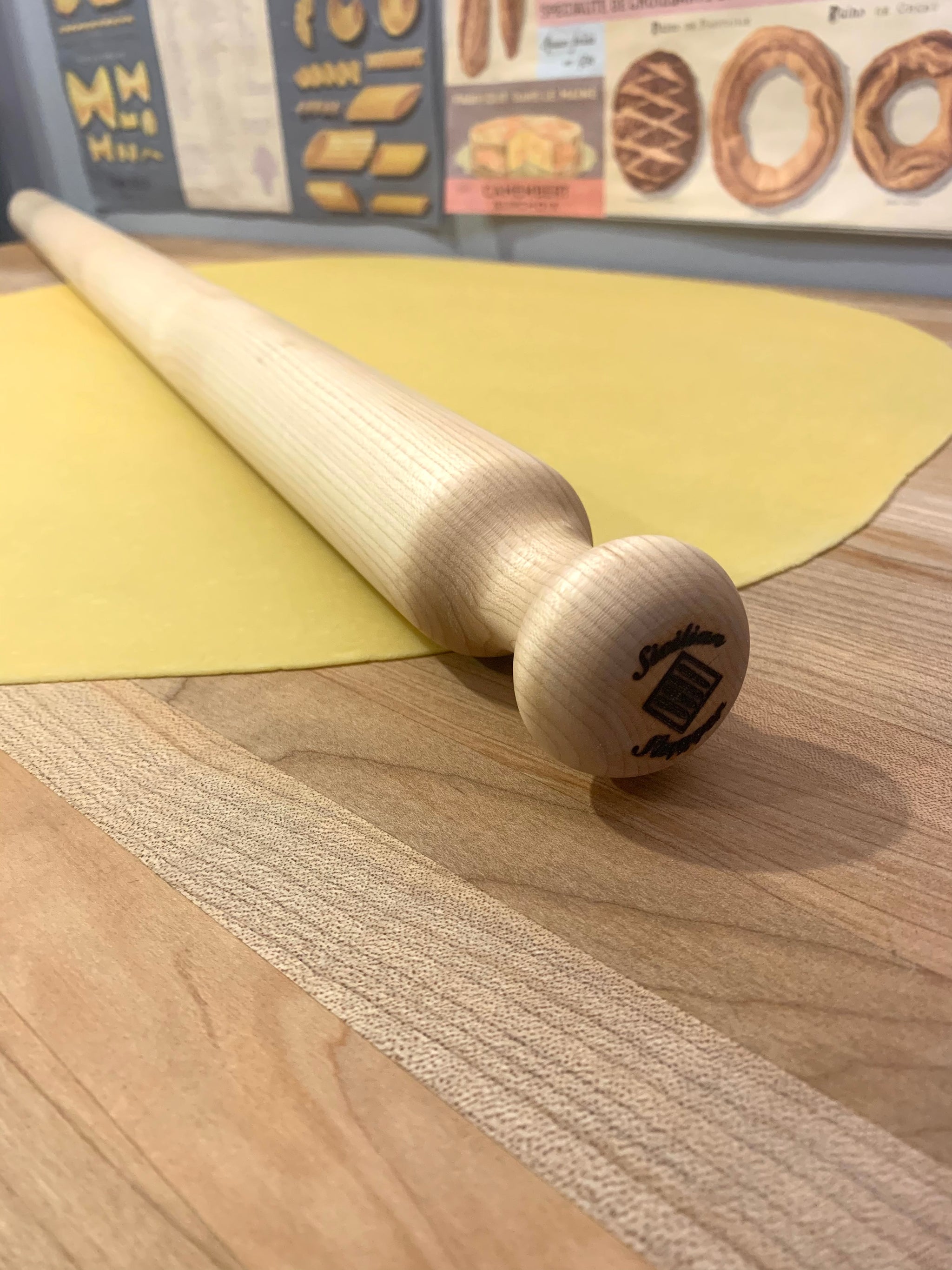 Sicilian Slugger, Italian mattarello – NonnasWoodShop